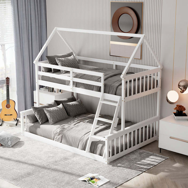Harper Orchard Pottsboro Twin over Full Standard Bunk Bed by Harper Orchard & Reviews | Wayfair